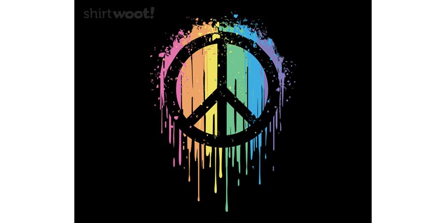 Rainbow Drip Peace