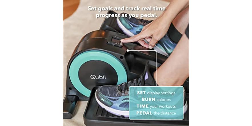 Cubii Under Desk Elliptical Purple