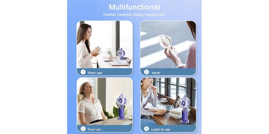 3P Swirling Mist Personal Misting Fan