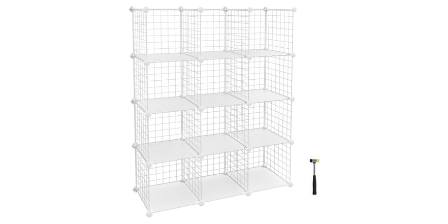 Metal Wire Cube Storage