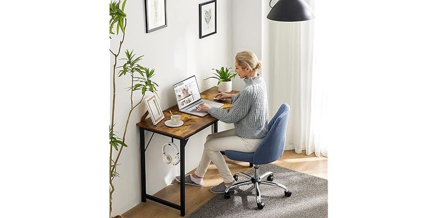 Sweetcrispy Small Computer Desk
