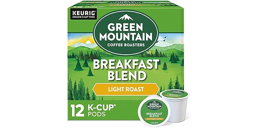 Green Mountain Coffee Breakfast Blend Kpods