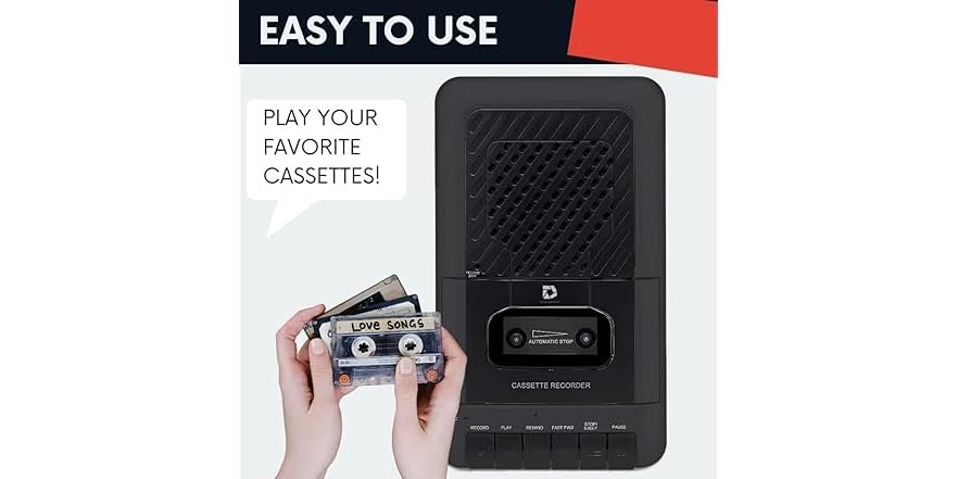 Deluxe Products Portable Cassette Player