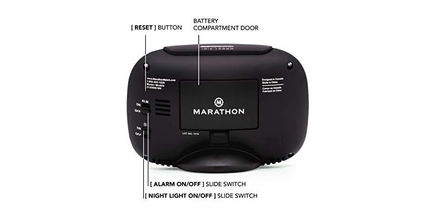 Marathon Atomic Alarm Clock