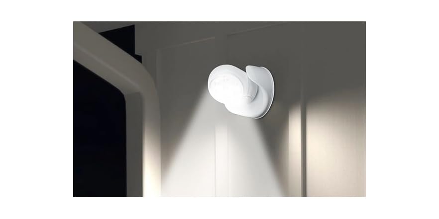 2Pk Cordless Motion Activated Swivel Lights