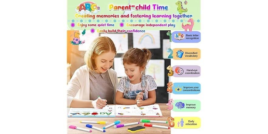 Montessori Preschool Learning Workbook