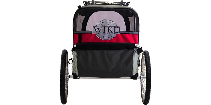 WIKE Children's Bike Trailer 1-2 Kids Under 100lbs (Open Box)