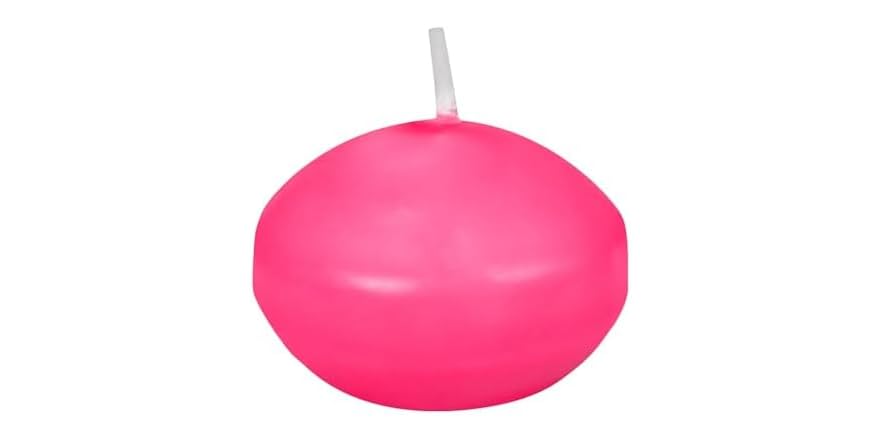 Zest 24pc Floating Candles Pink