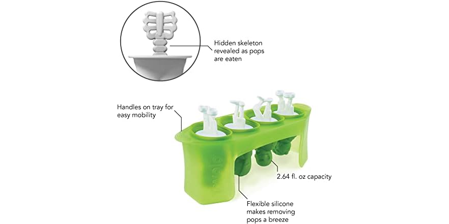 Tovolo Zombies Ice Pop Molds