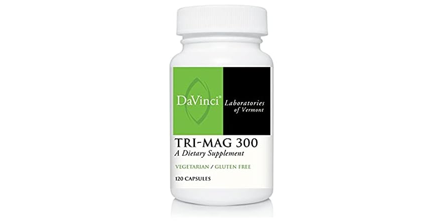 Tri-Mag 300mg Magnesium Taurate Glycinate Malate Supplement