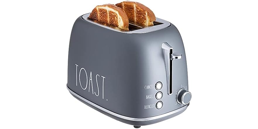 RaeDunn Retro Rounded Bread Toaster - 6 Settings
