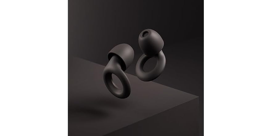 Loop Quiet Ear Plugs for Noise - Black