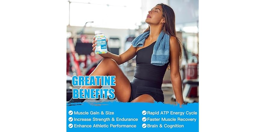 ElevateLife Creatine Monohydrate Gummies