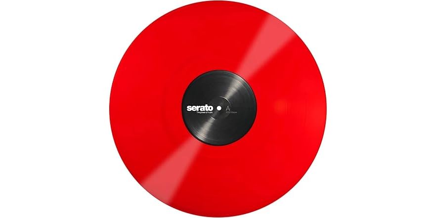 Serato Control Vinyl 12" Pair Red