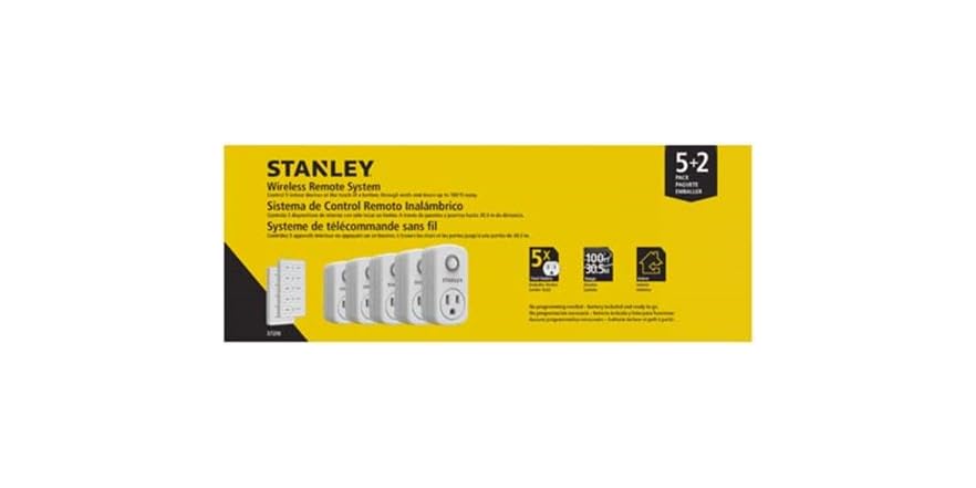Stanley 5-Pack Wireless Remote Lighting Control