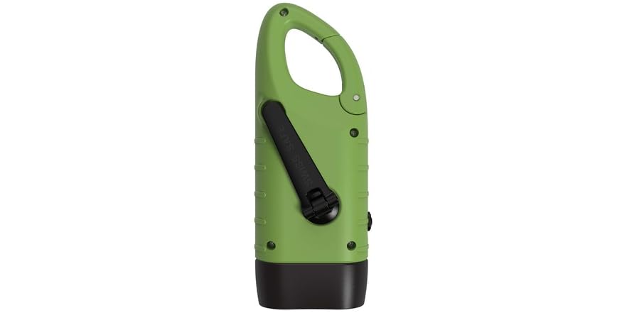 Swiss Safe Rechargeable Flashlight with Solar Power Li