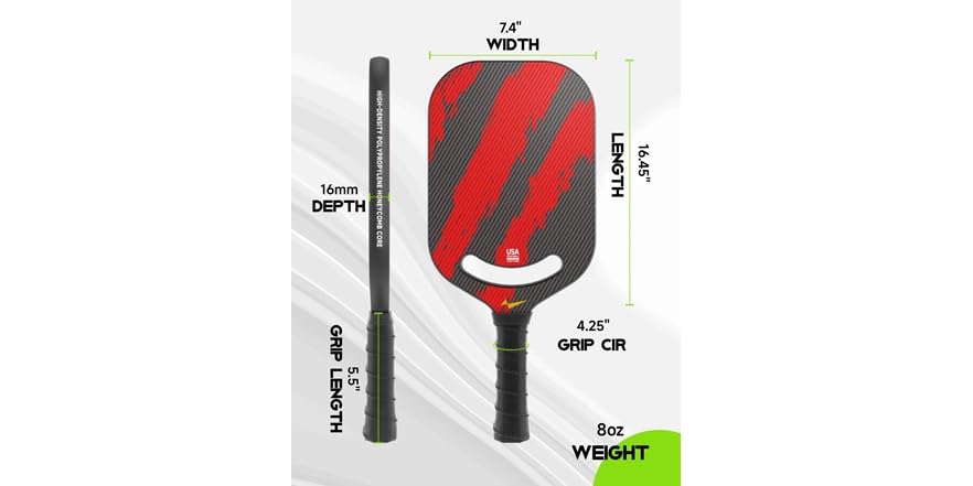 Warping Point Ascent Pickleball Paddle