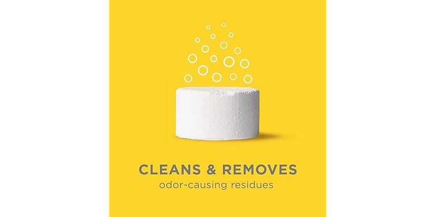 (6-Pack) Affresh Garbage Disposal Cleaner, 3 Tablets