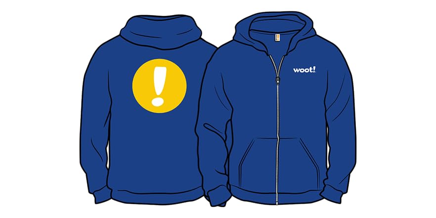 Wootie Zip-Up Hoodie - Royal Blue