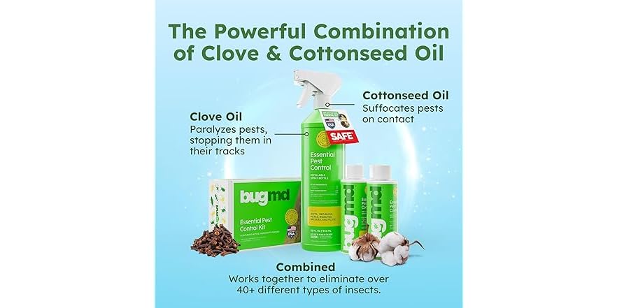 BugMD Ant Killer & Bug Spray Starter Kit