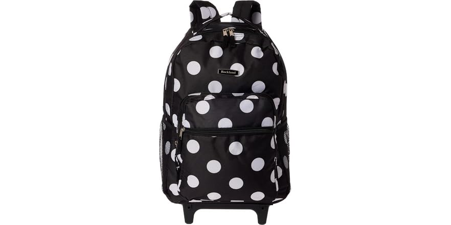 Rockland Rockland Double Handle Rolling Backpack,