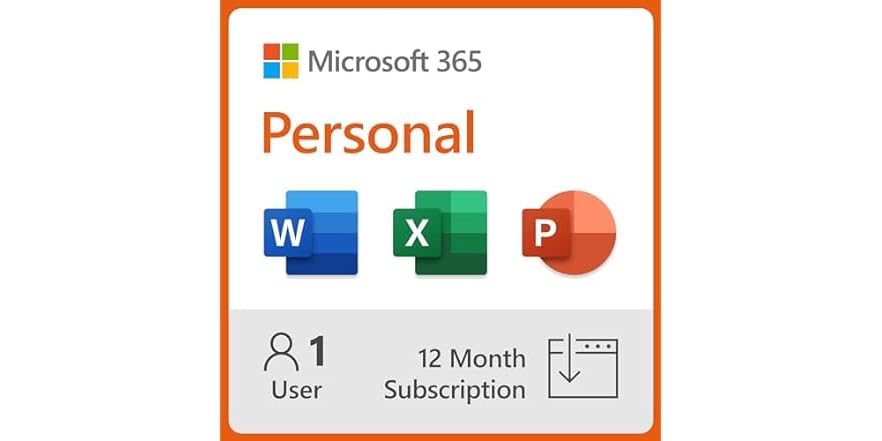 Microsoft 365 Personal Subscription