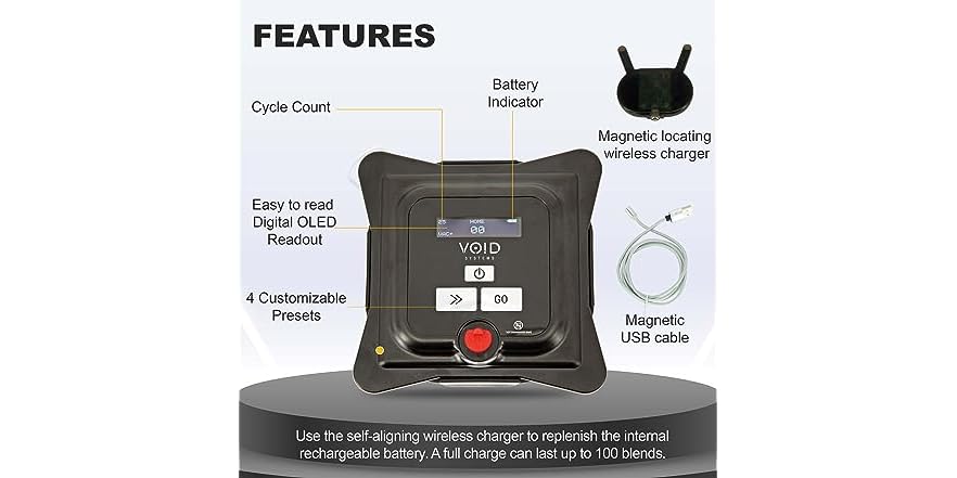 Void Systems Vacuum Blending Lid System