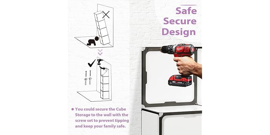 MIRUO 4 Pack Closet Organizers