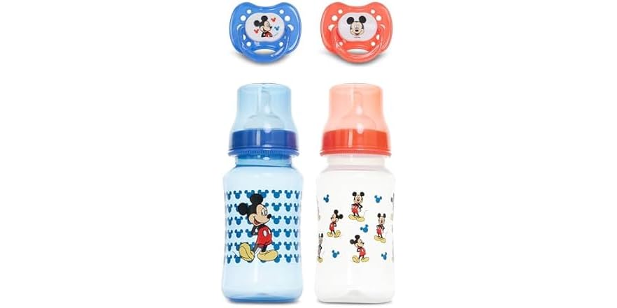Disney Baby Bottles and Pacifiers Set