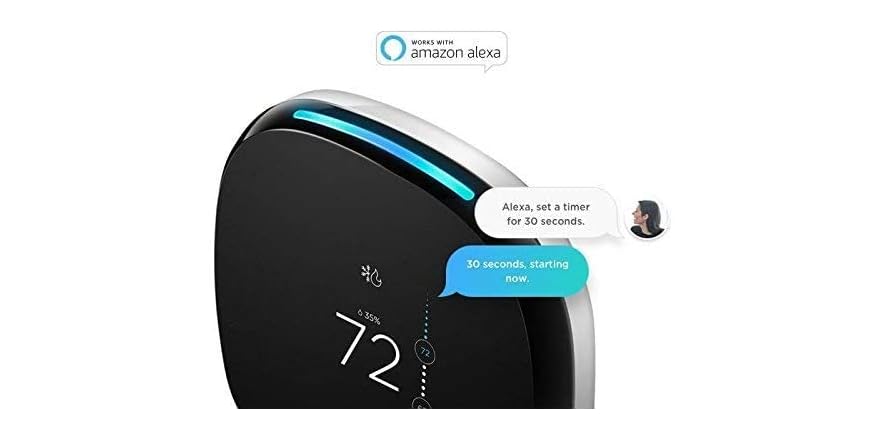 ecobee EB-STATE4P-01 ecobee4 with Room Sensor (Rene (Open Box)