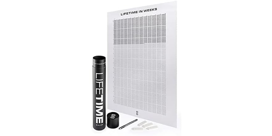 LifeTime 4000 Weeks Wall Calendar