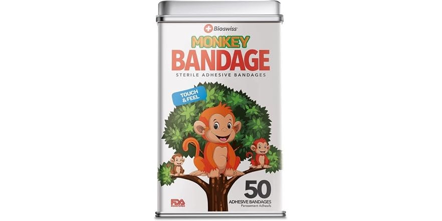 2Pk Fun Shaped Self Adhesive Bandages