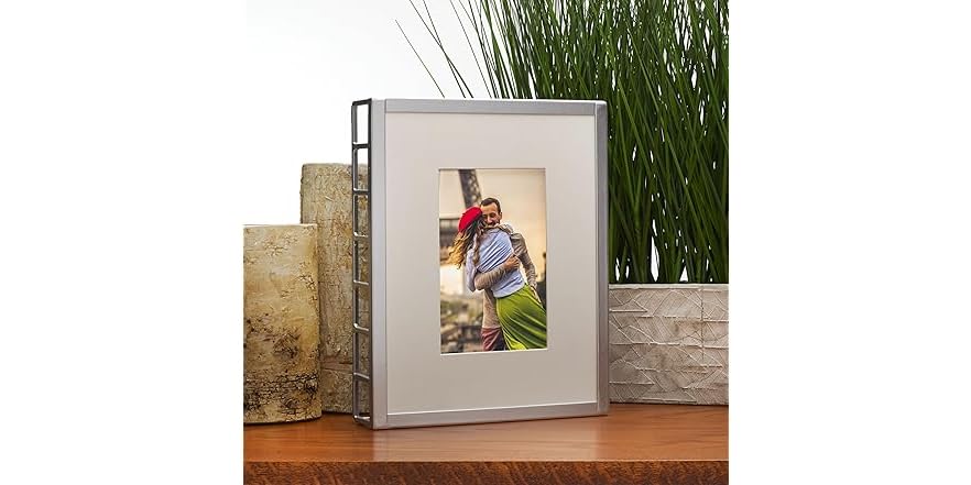 Melannco Wire Photo Frame 4x6" Silver