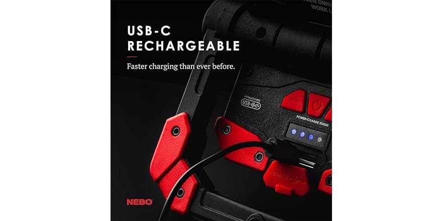 NEBO OMNI 2K Work Light: 2000 Lumen