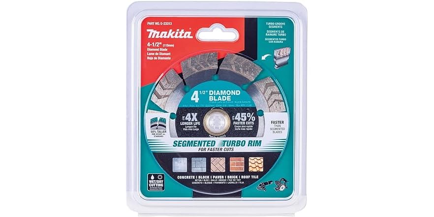 Makita E-23313 4-1/2" Diamond Blade