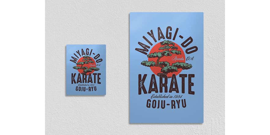 "Miyagi-Do Karate" Metal Poster