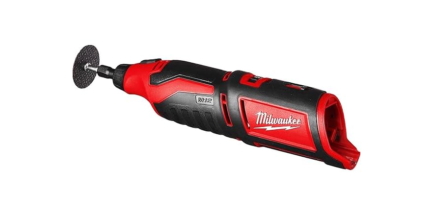 Milwaukee 2460-20 Cordless Rotary Tool, 12.0V Red With Bl (Open Box)