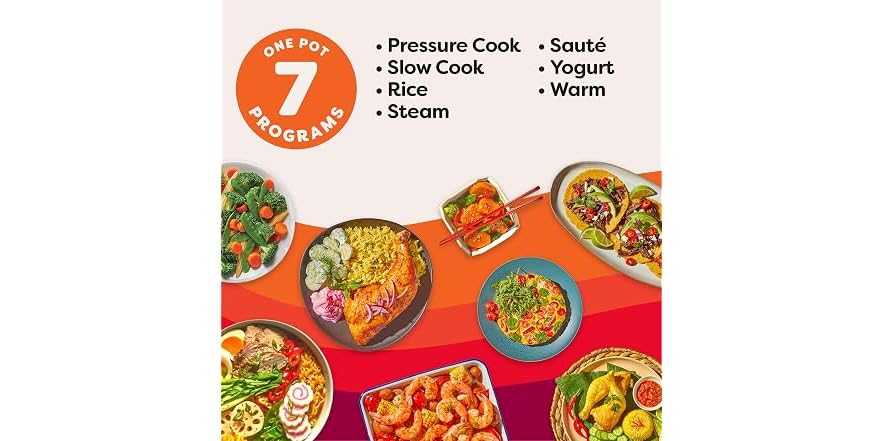 Instant Pot Duo 7-in-1 Electric Pressure Cooker