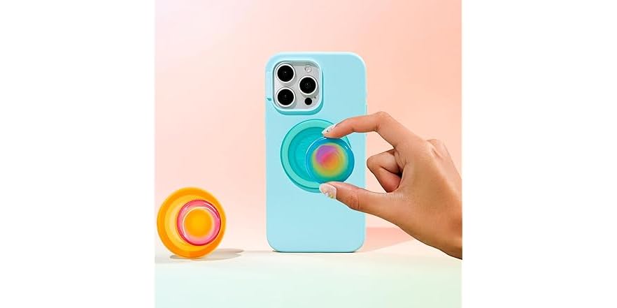 PopSockets Round Phone Grip Compatible with MagSafe