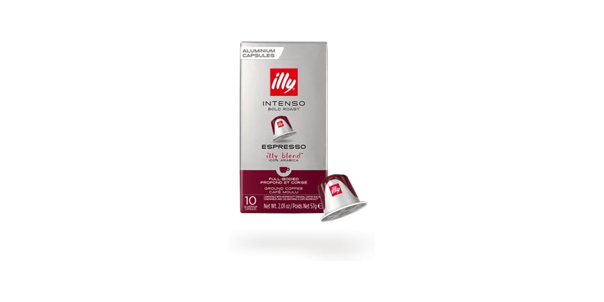 Illy Intenso Bold Roast Espresso , 100-Count