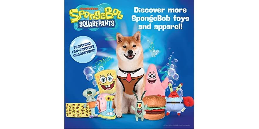 SpongeBob Patrick Dog Harness
