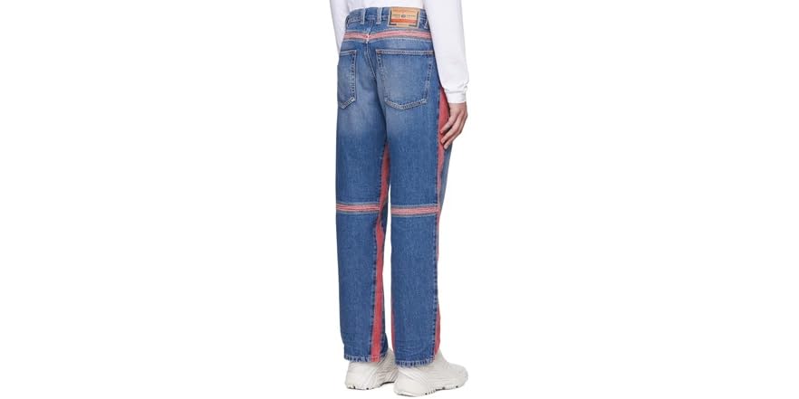 Diesel Men's Mid-Rise Straight Leg Jeans