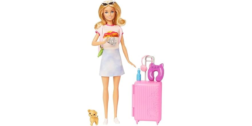 Barbie Doll & Accessories, Travel Set