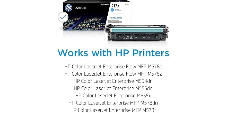 hewlett packard HP W2121A HP 212A Cyan Toner Cartridge