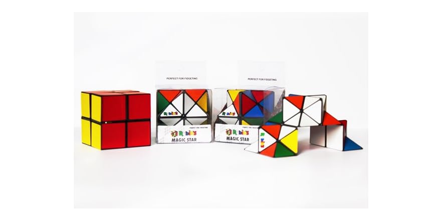 Rubik's Magic Star Fidget Puzzle Toy