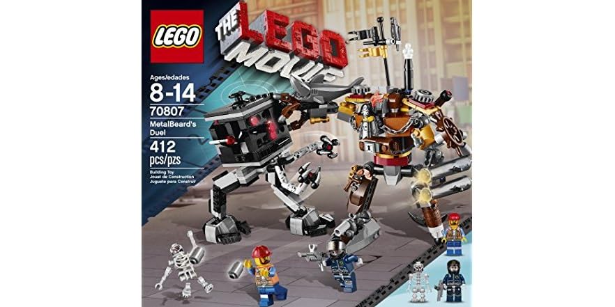 THE LEGO MOVIE MetalBeard Duel Playset