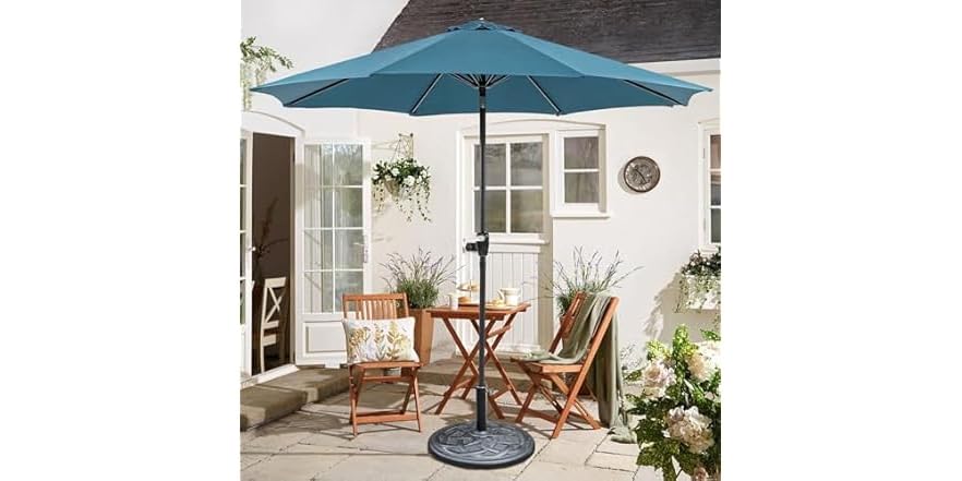 Parrot Uncle LA-A009+BASE Outdoor Umbrella w/ Base