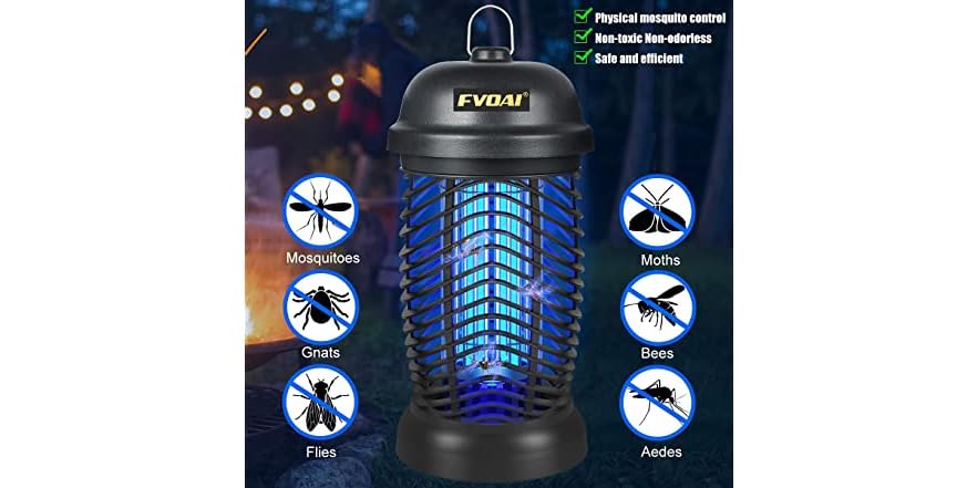 FVOAI Bug Zapper Outdoor
