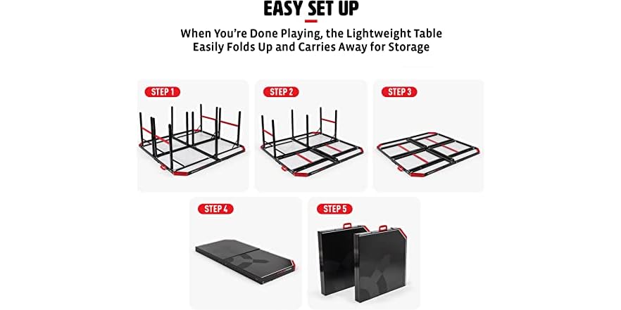 Hyper Pong 4-Way Table Tennis