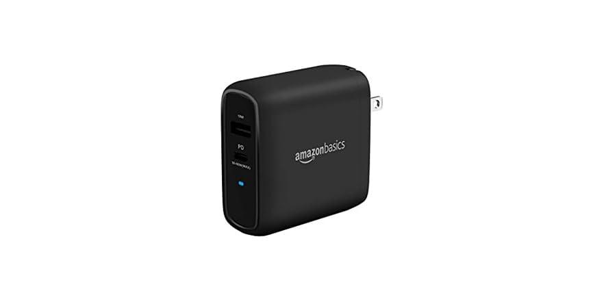 Amazon Basics 68W Two-Port Wall Charger